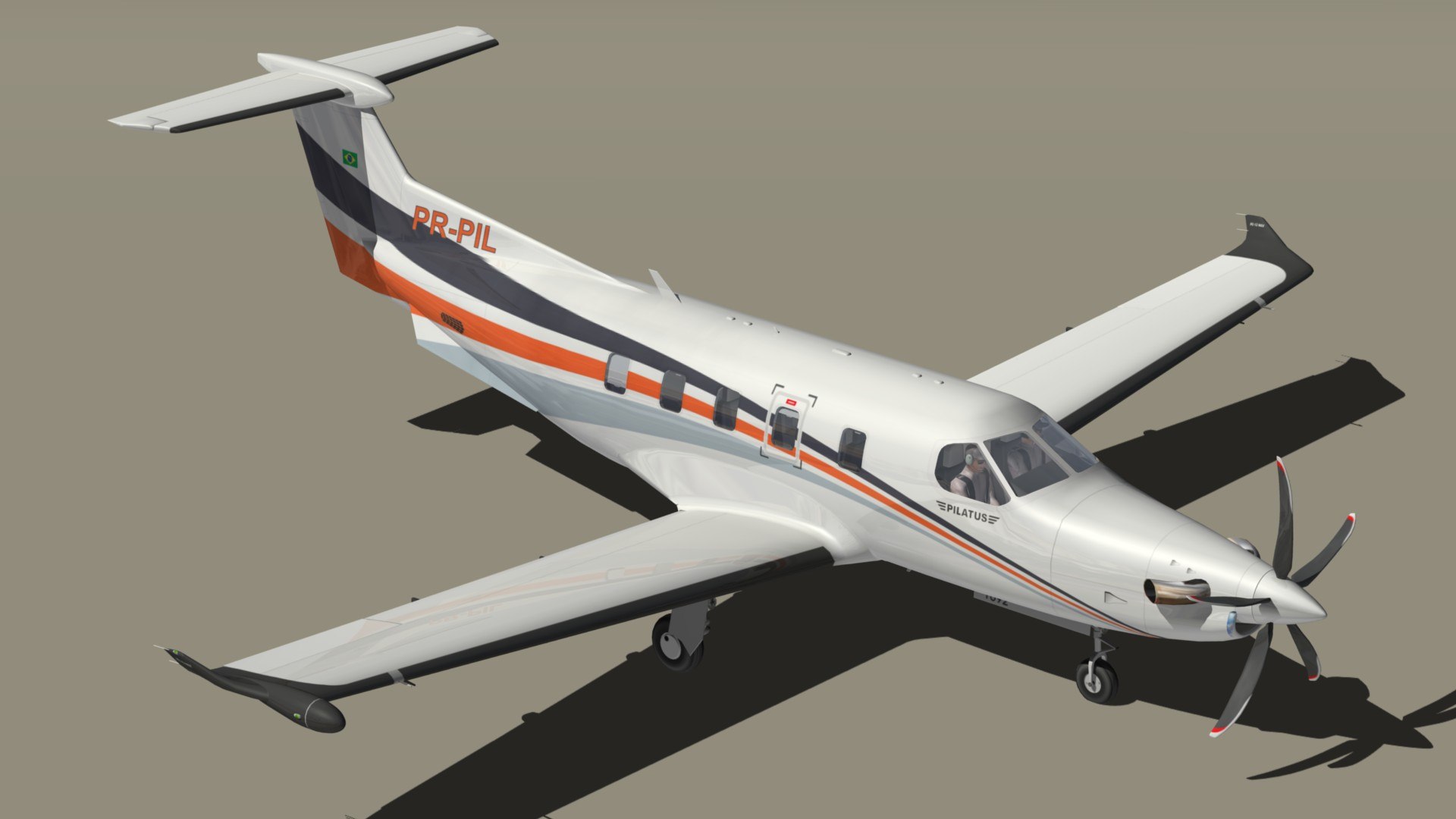 3D Pilatus PC12 Icon Aviation - TurboSquid 1838592