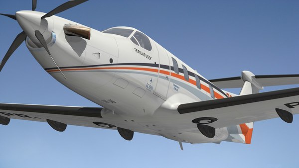 3D Pilatus PC12 Icon Aviation - TurboSquid 1838592