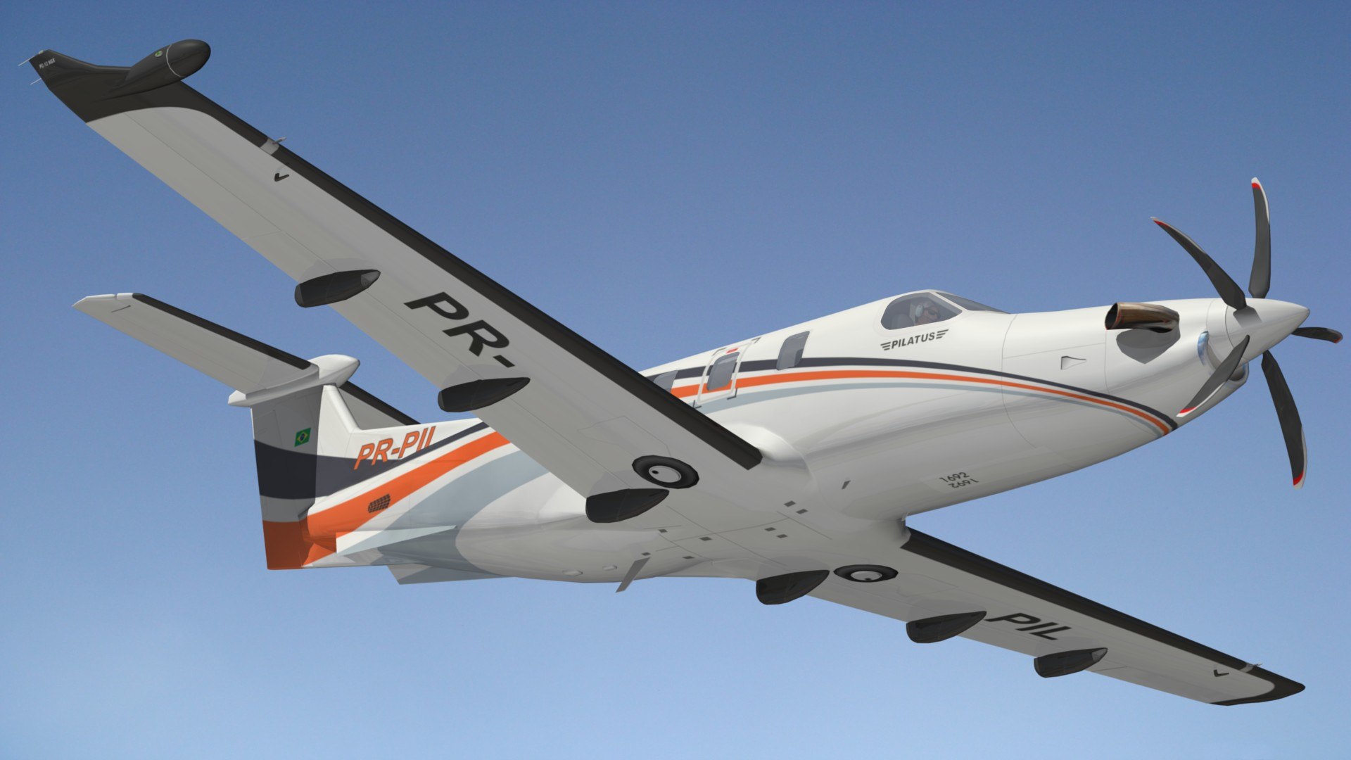 3D Pilatus PC12 Icon Aviation - TurboSquid 1838592