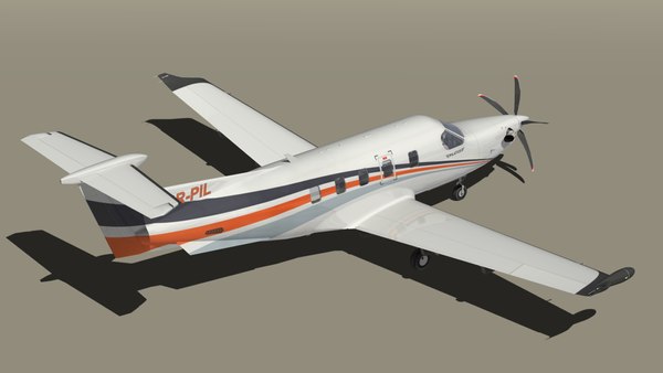 3D Pilatus PC12 Icon Aviation - TurboSquid 1838592
