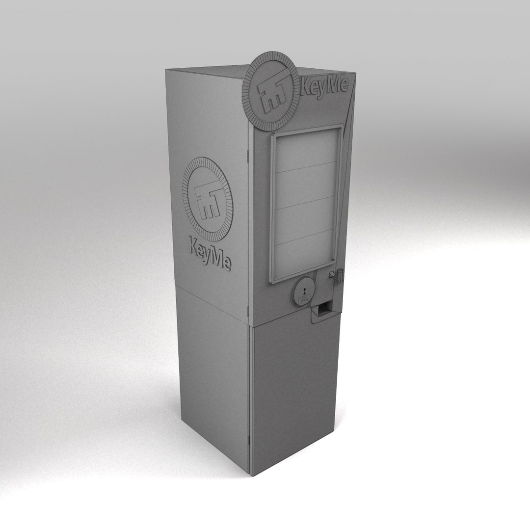 3d Model Keyme Kiosk