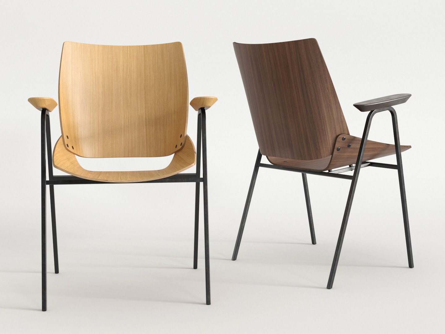 Shell Armchair Model - TurboSquid 1308573