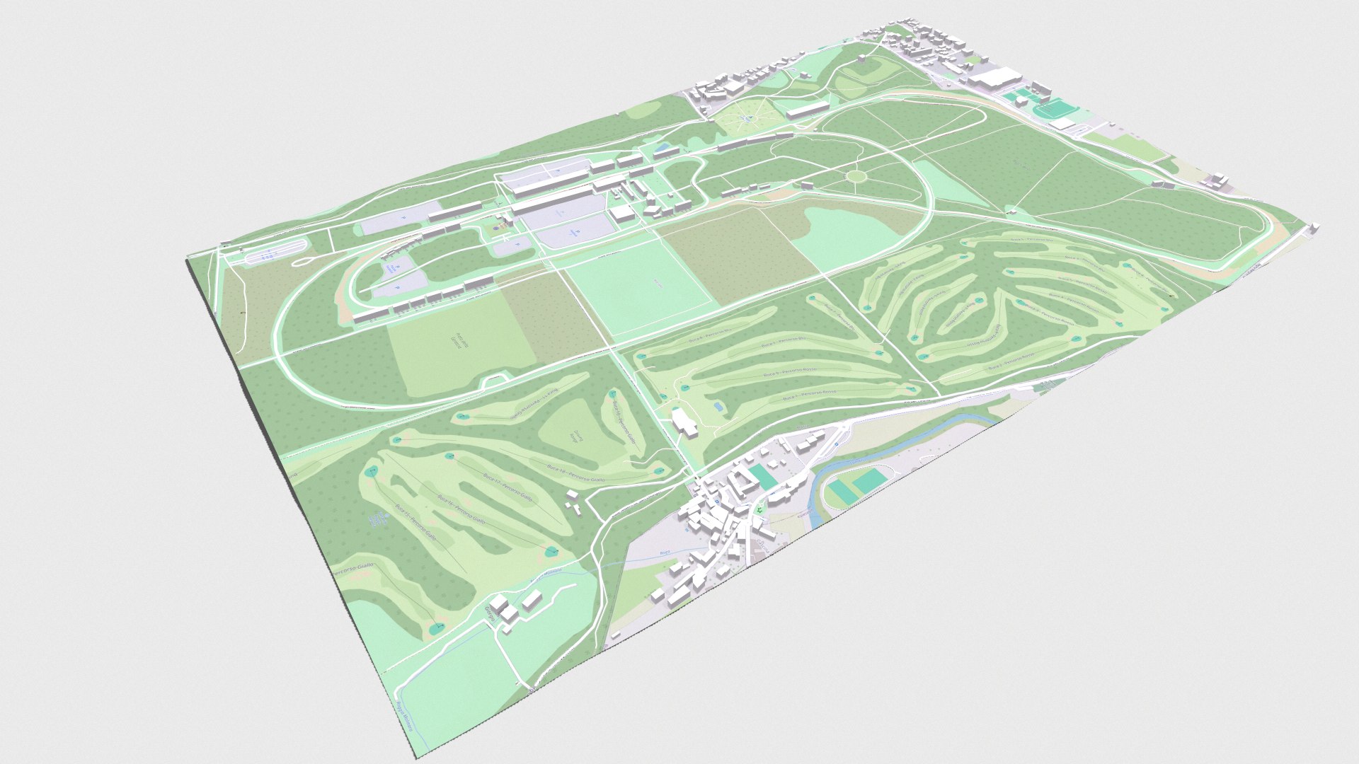 3D Cityscape Monza Italy - TurboSquid 2172132