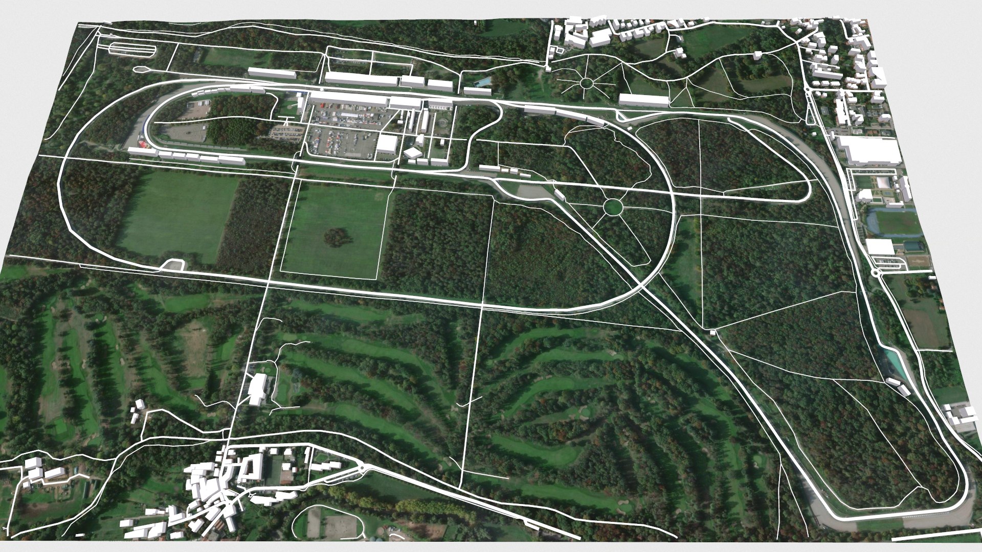 3D Cityscape Monza Italy - TurboSquid 2172132