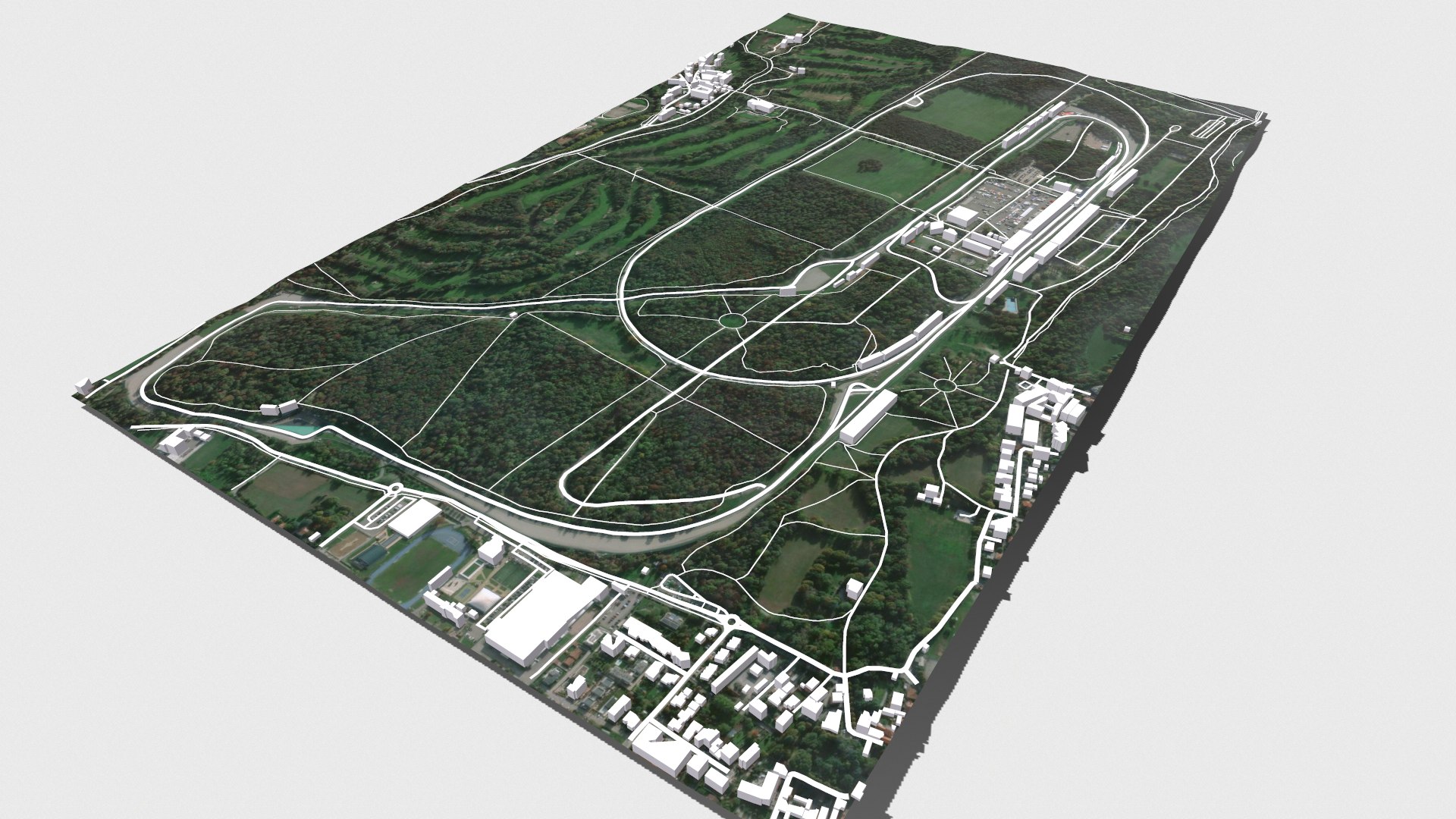 3D Cityscape Monza Italy - TurboSquid 2172132