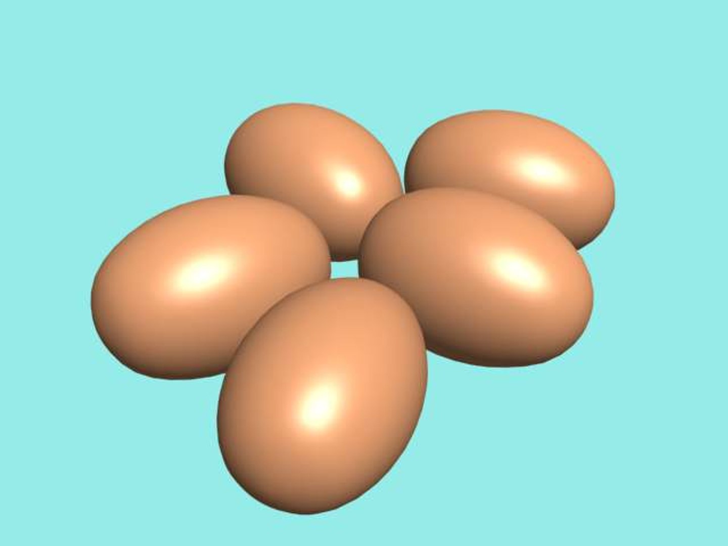 3d model eggs