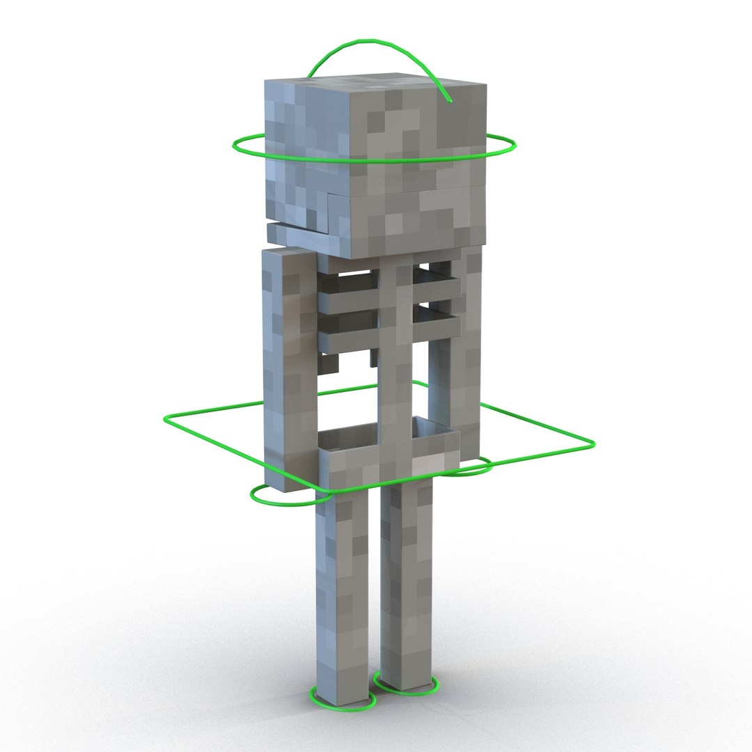 Rigged bones colors 3D model - TurboSquid 1537629