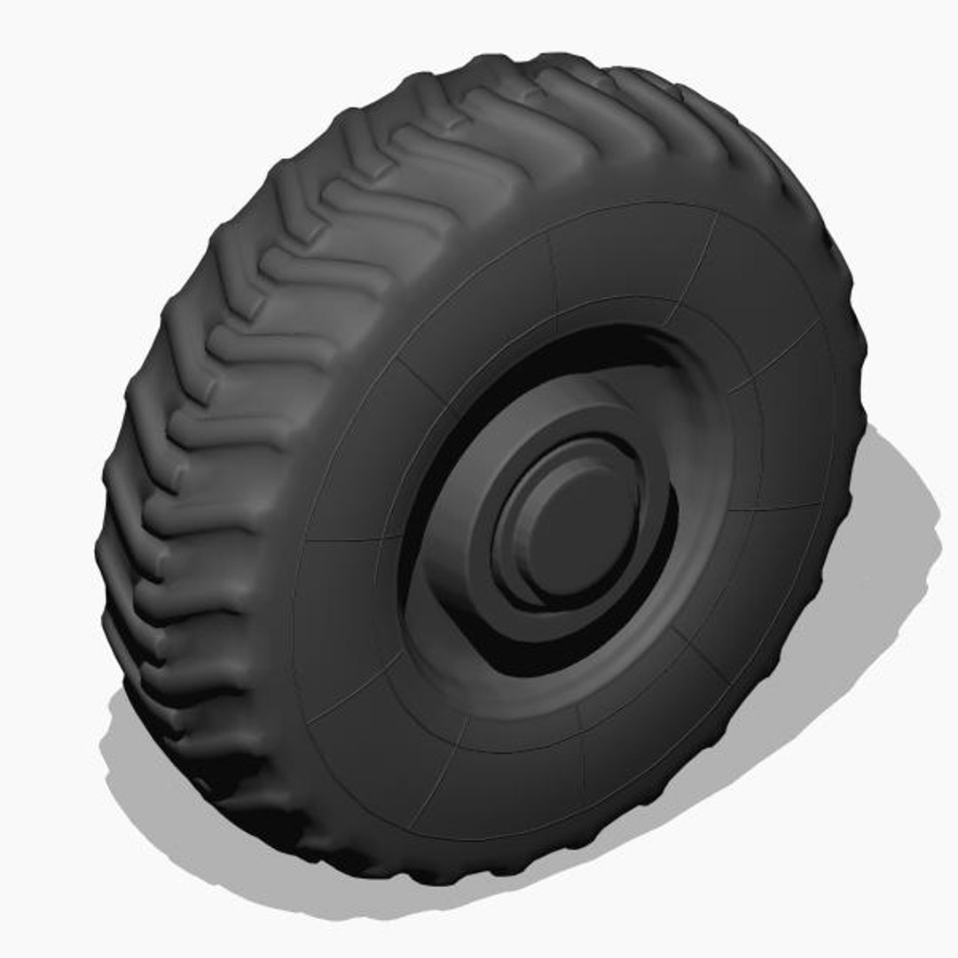 Tractor Wheel 3d Dxf