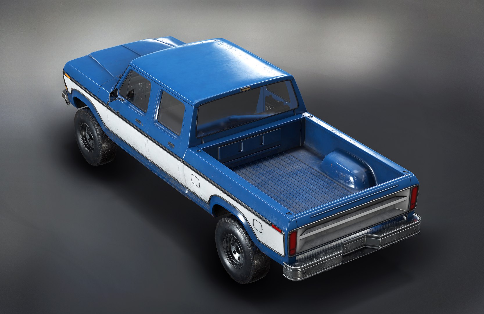 Pickup Truck 3D Model - TurboSquid 1489839