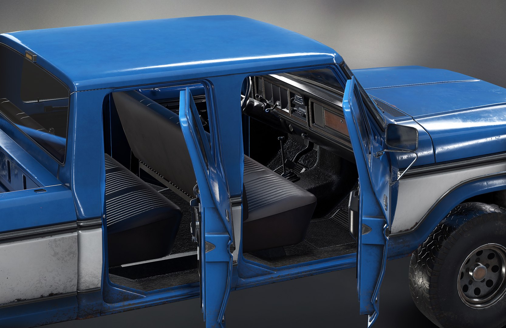 Pickup Truck 3D Model - TurboSquid 1489839