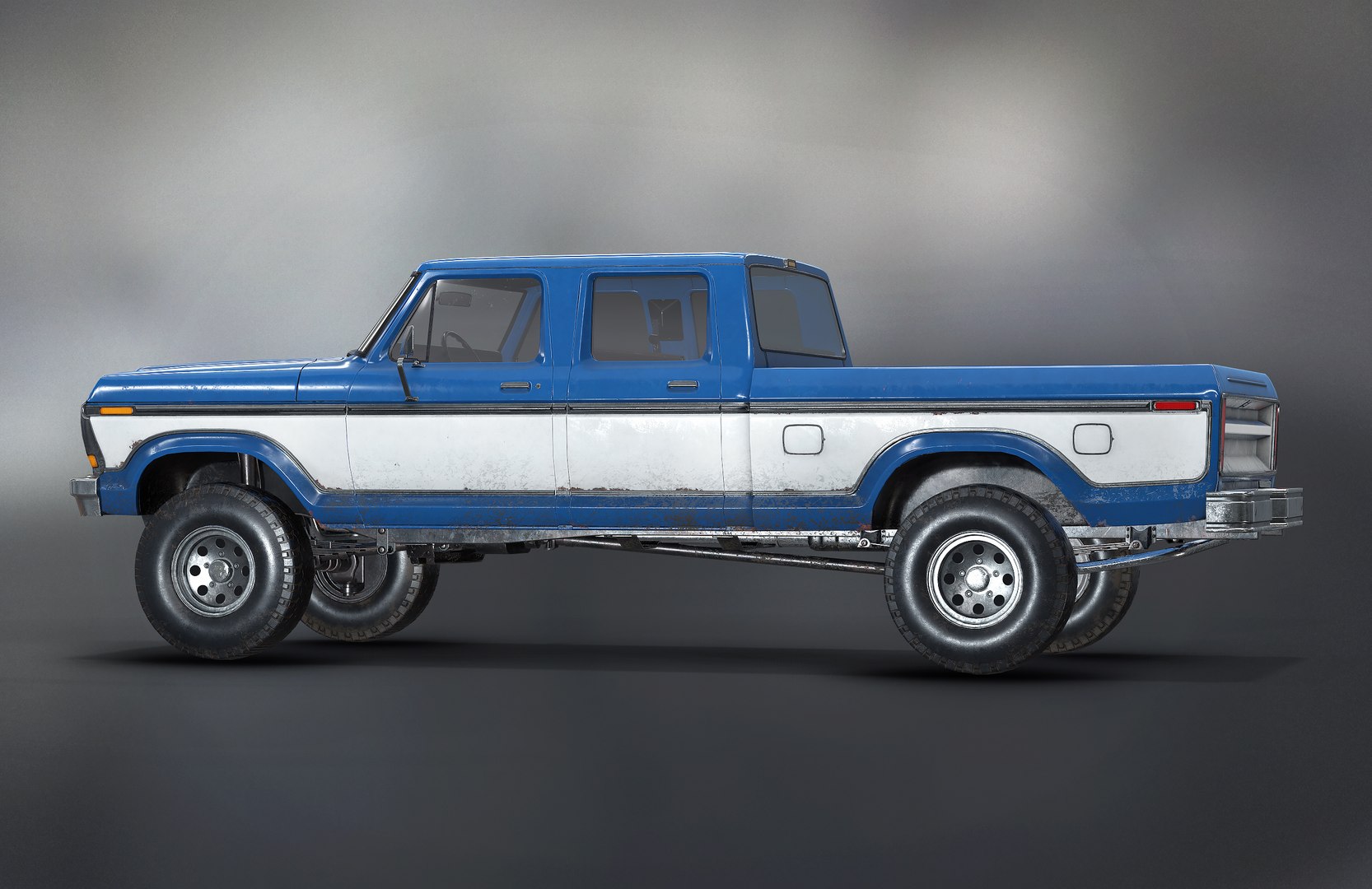 Pickup Truck 3D Model - TurboSquid 1489839