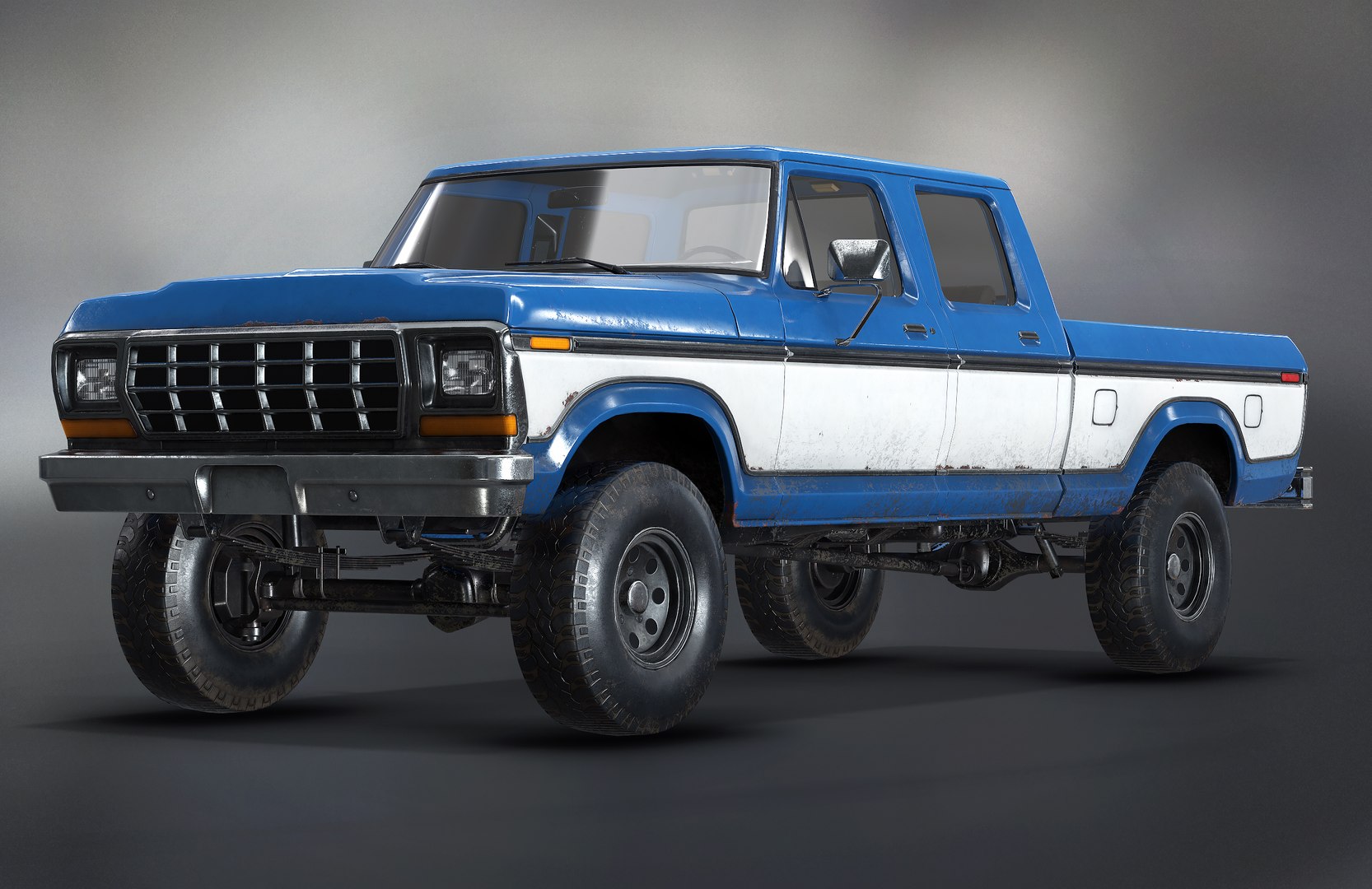 Pickup Truck 3D Model - TurboSquid 1489839