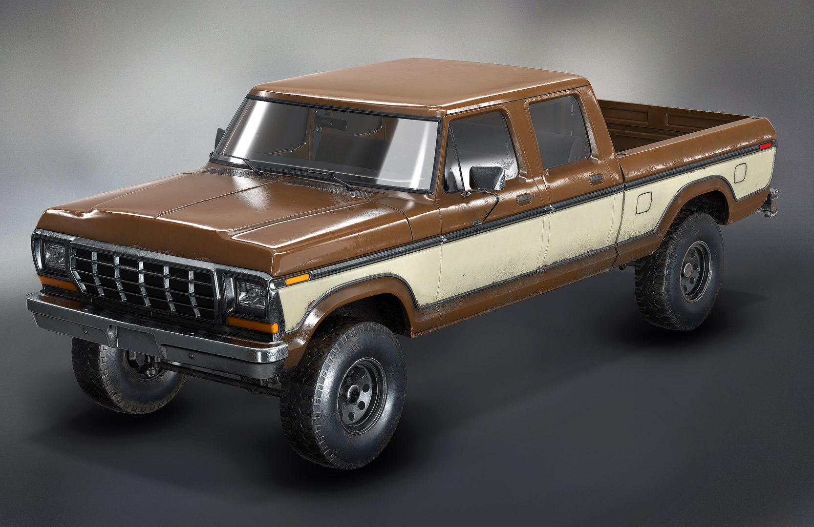 Pickup Truck 3D Model - TurboSquid 1489839