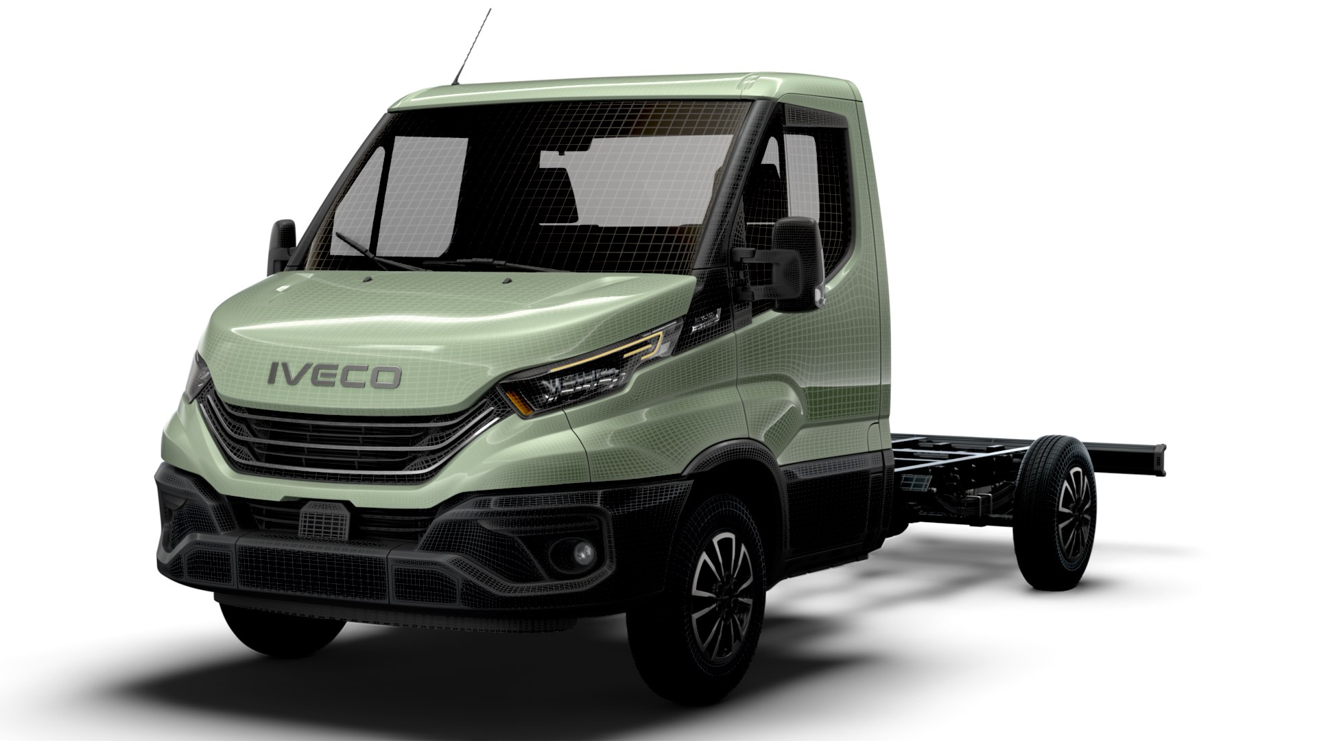 Iveco Daily Single Cab L2 Chassis 2024 3D Model - TurboSquid 2165845
