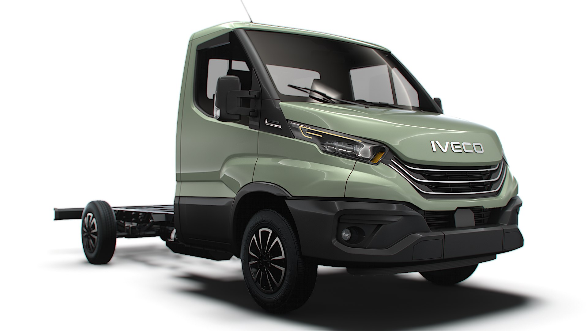 Iveco Daily Single Cab L2 Chassis 2024 3D Model - TurboSquid 2165845