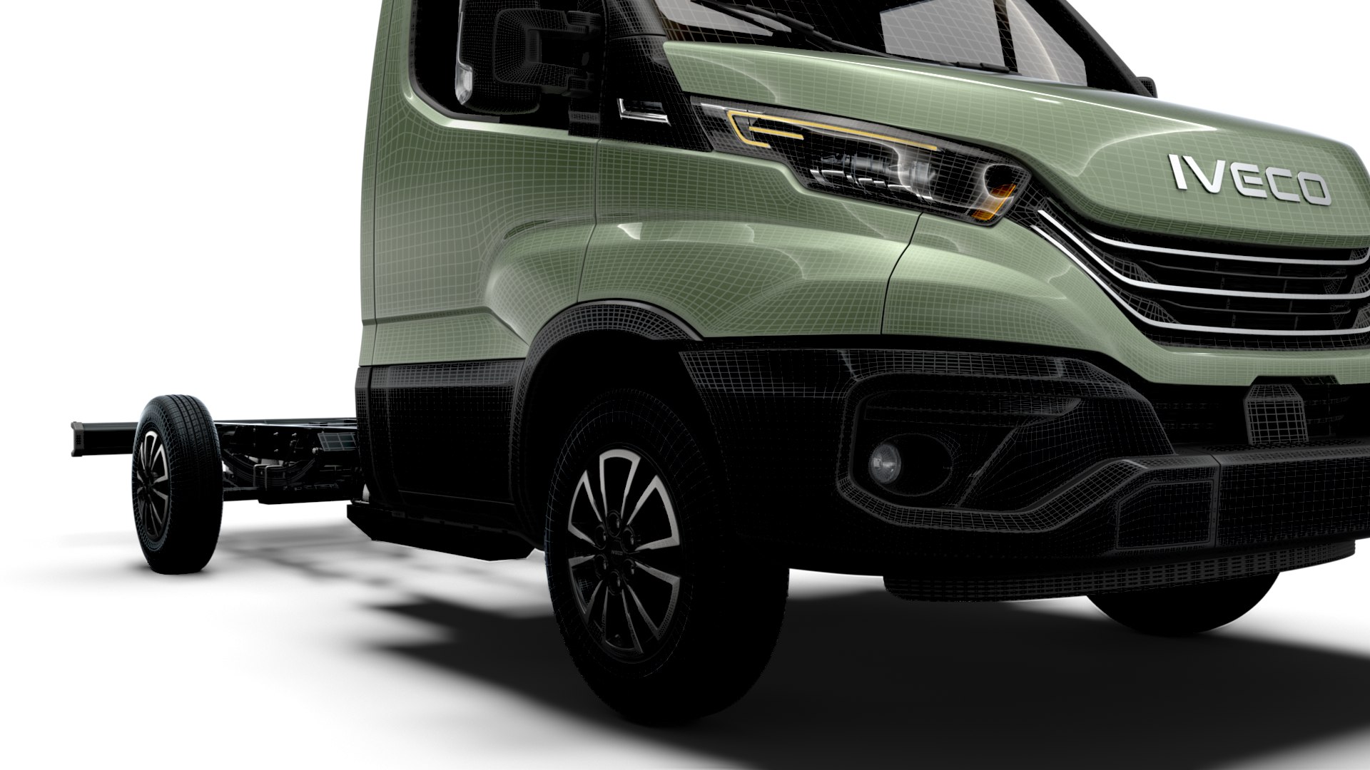 Iveco Daily Single Cab L2 Chassis 2024 3D Model - TurboSquid 2165845