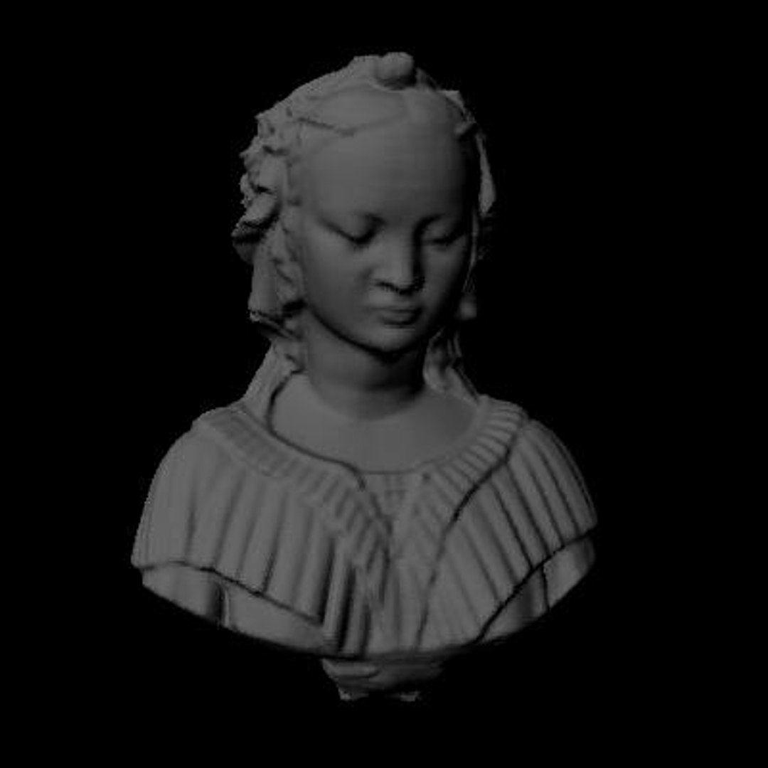 Free Obj Mode Bust Plaster