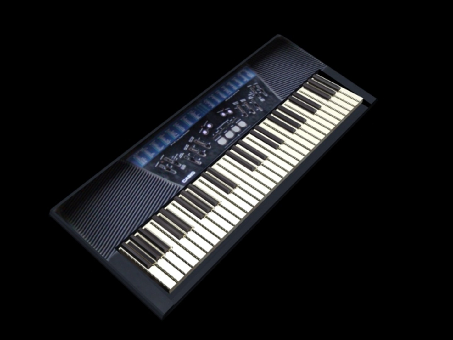 3d Casio Synthesizer Model