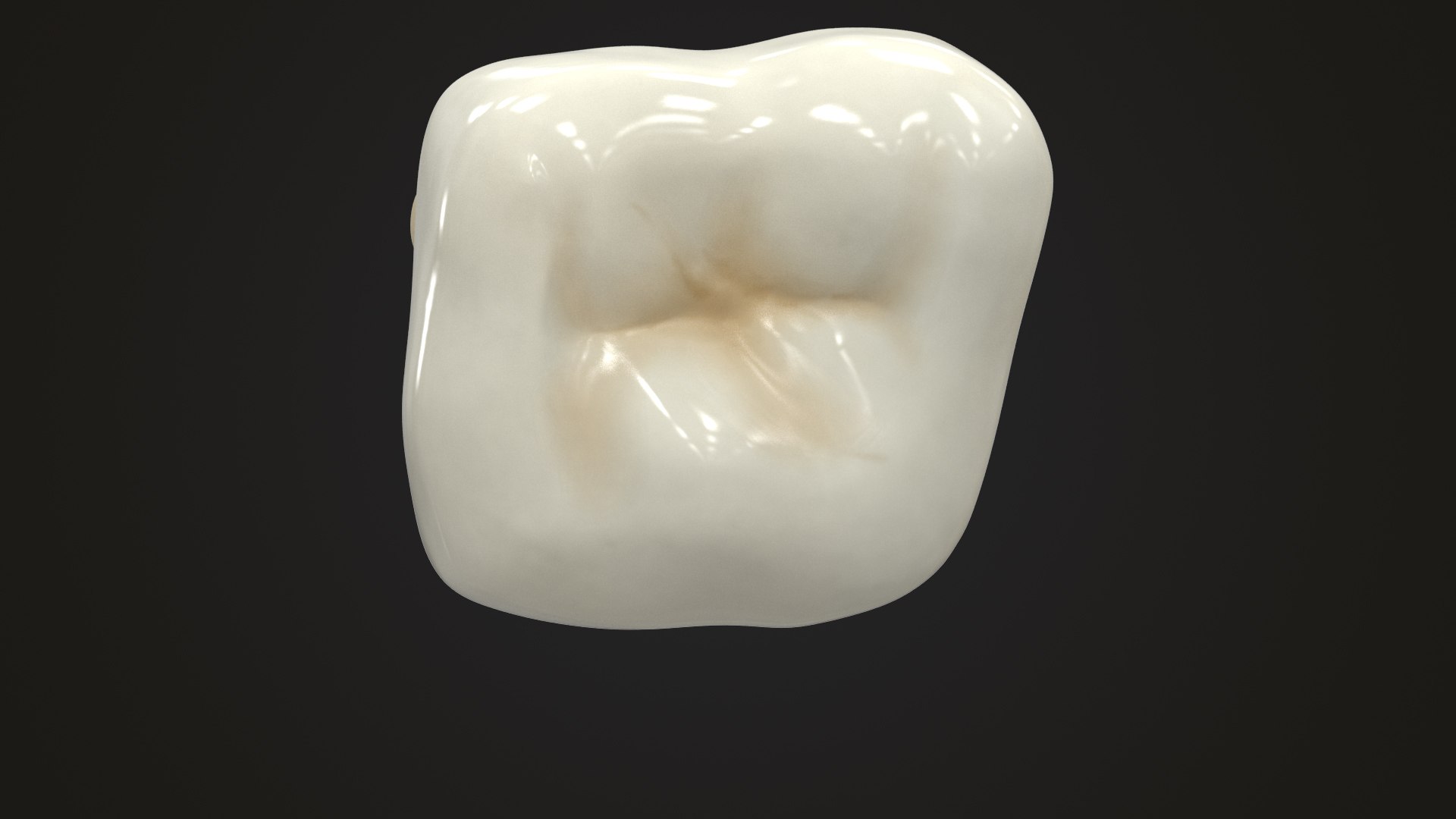 Human teeth upper second 3D model - TurboSquid 1520989