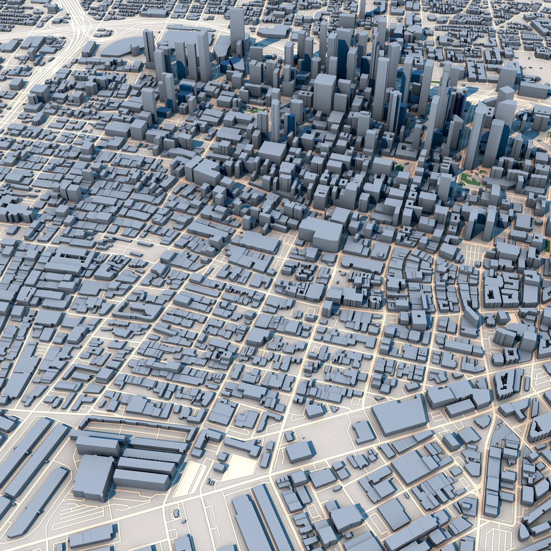 3D Los Angeles City United States - TurboSquid 2347235