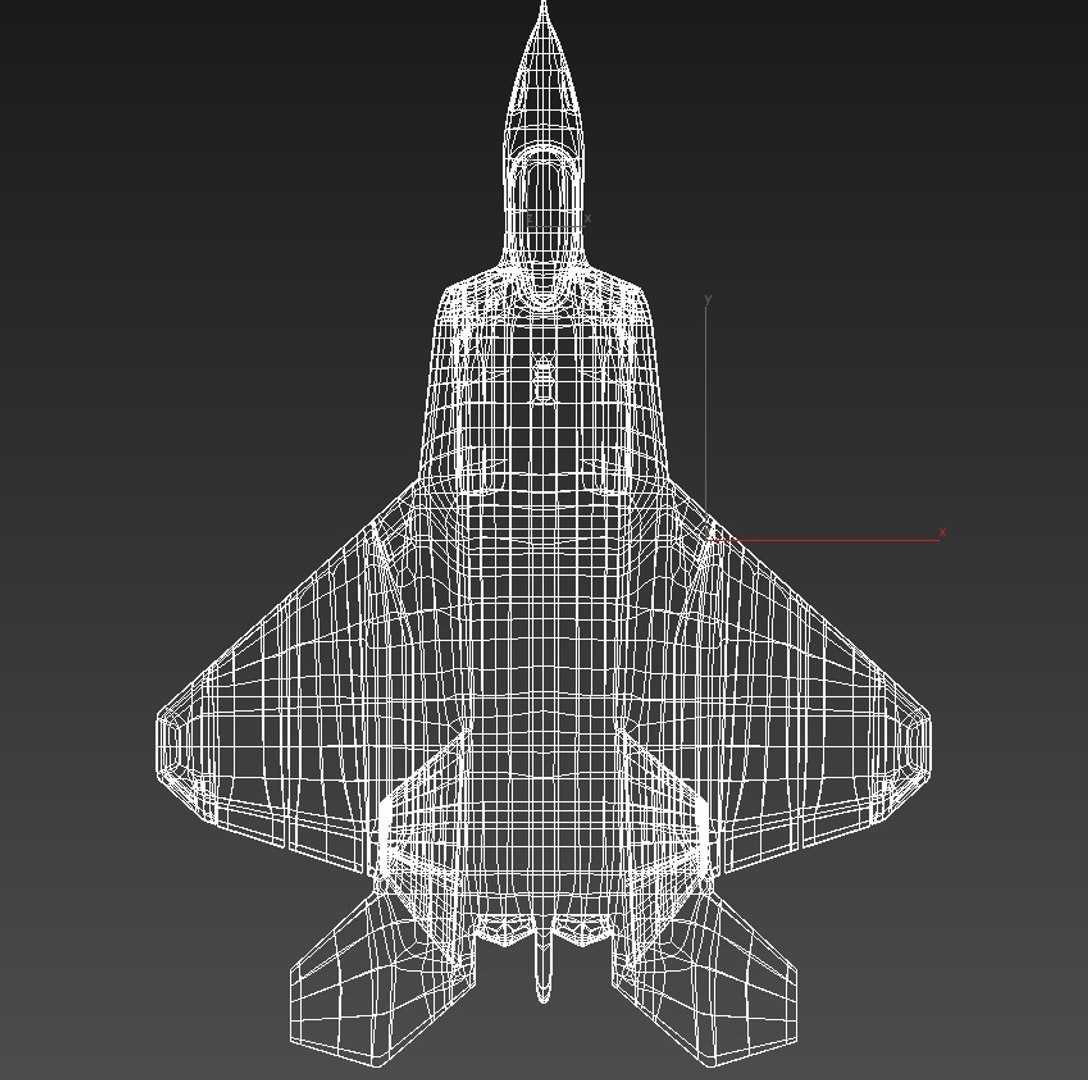 F-22 Raptor Fighter-jet 3D Model - TurboSquid 1292728