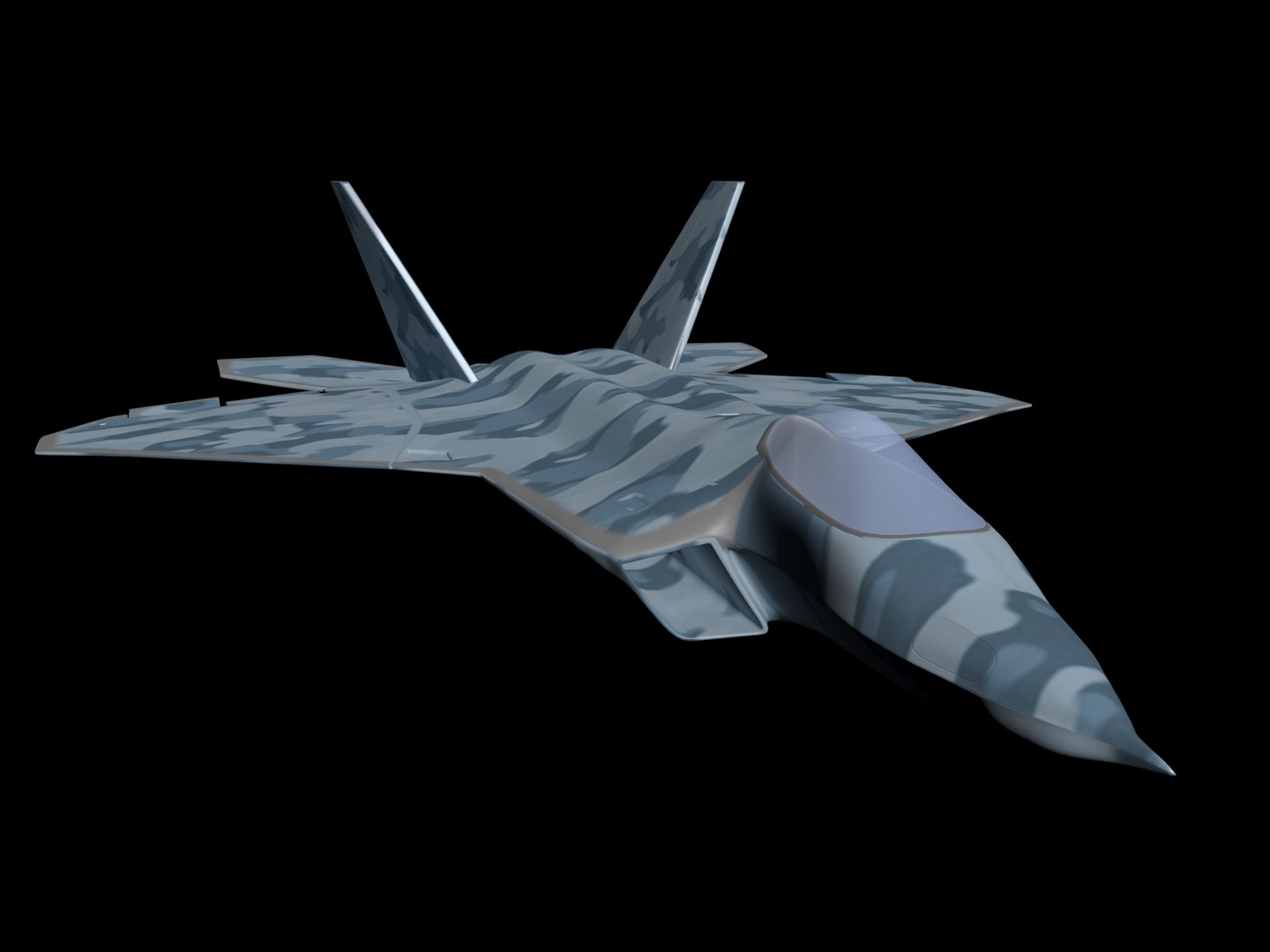 F-22 Raptor Fighter-jet 3D Model - TurboSquid 1292728