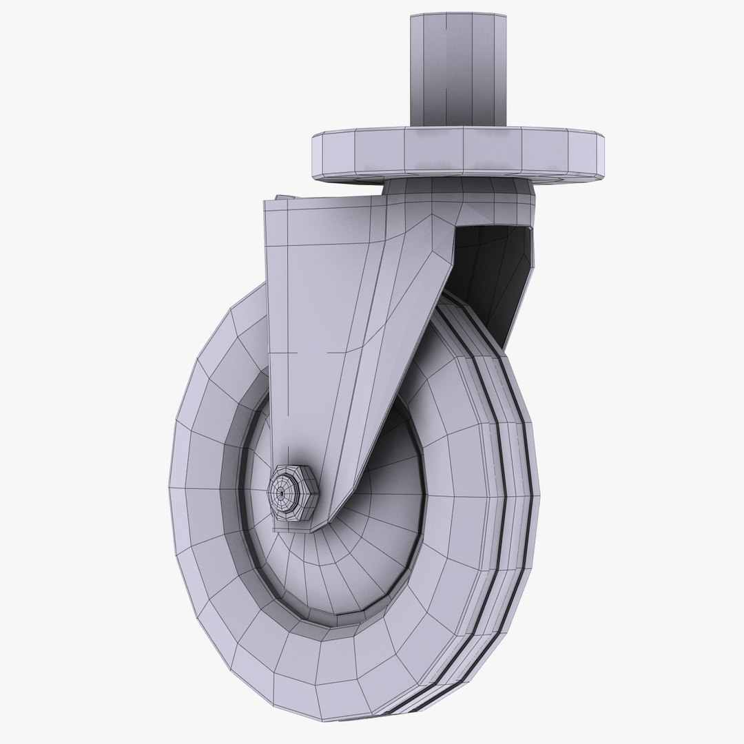 wheel cart 3d max