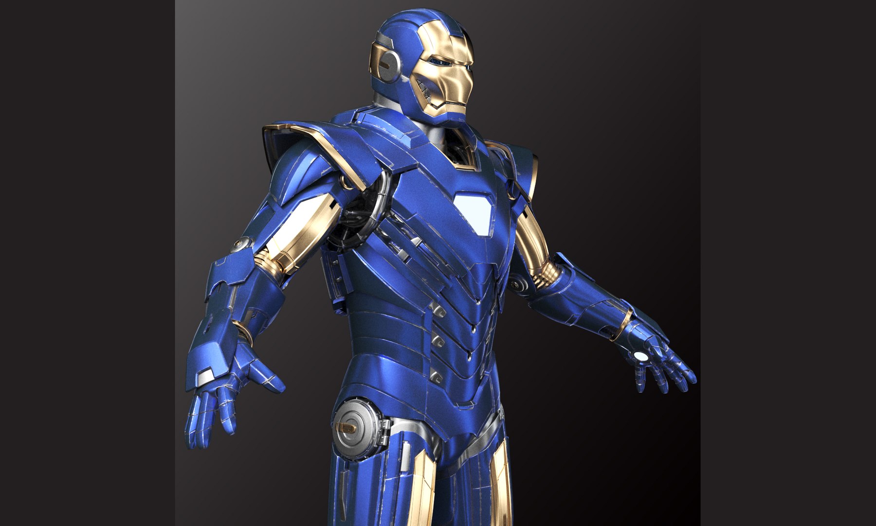 Iron Man 11 Model - TurboSquid 1942984