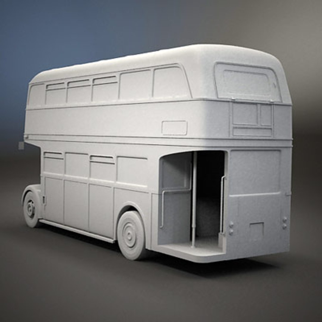 3d model of aec regent bus