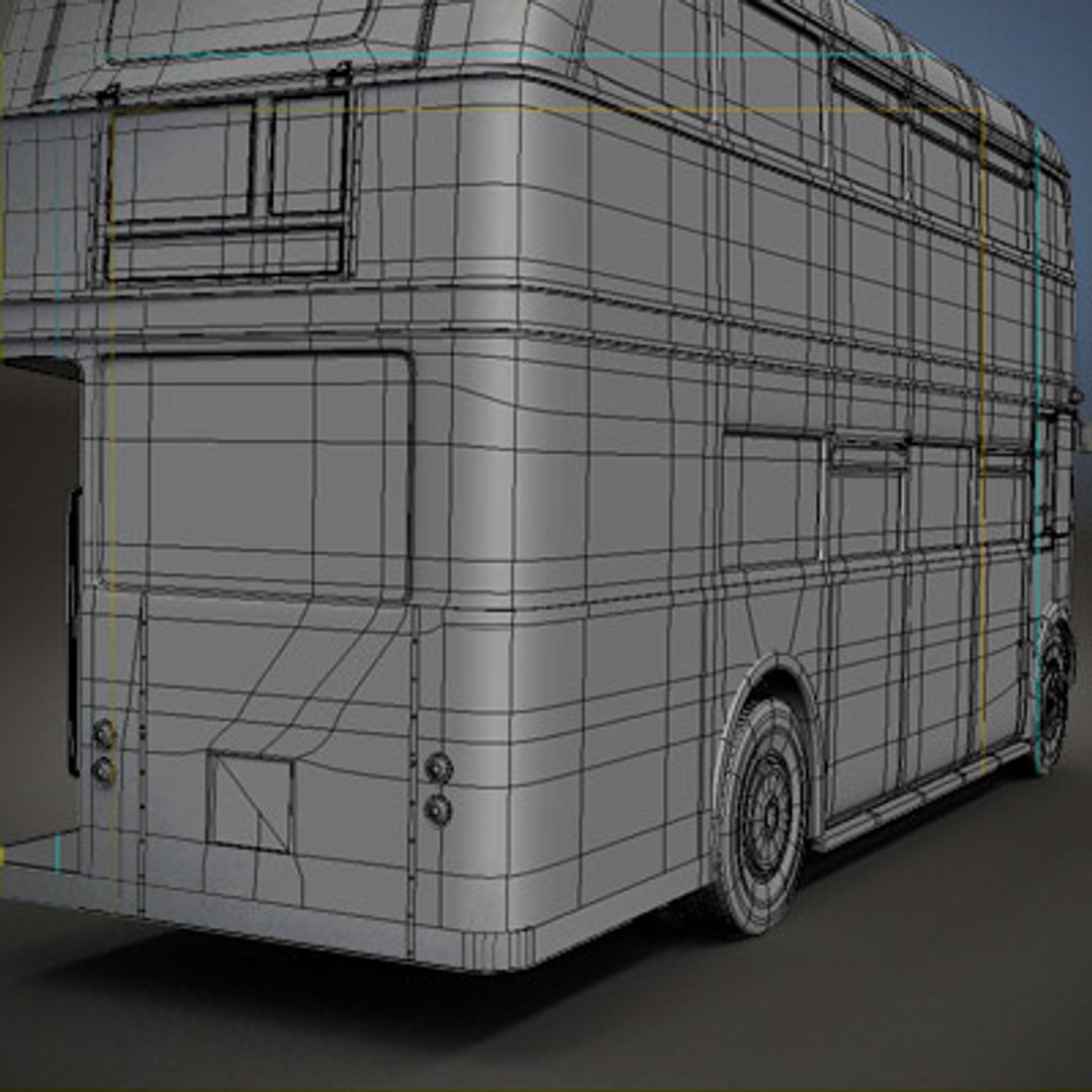 3d model of aec regent bus