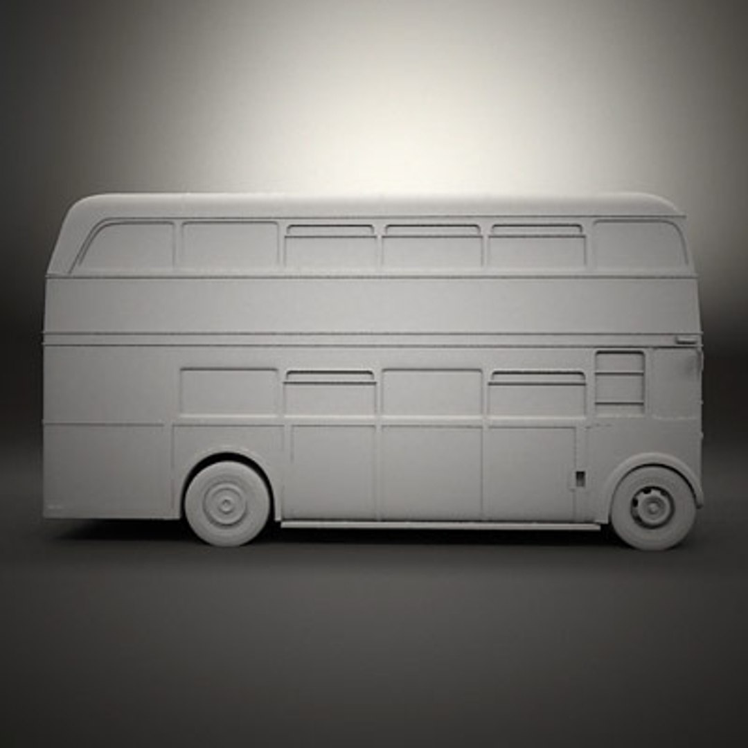 3d model of aec regent bus
