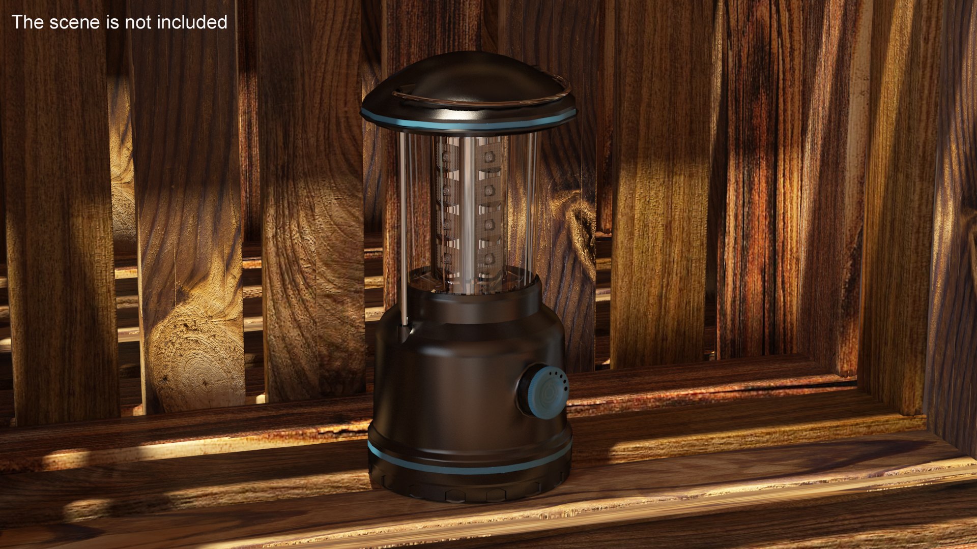 3D LED Camping Lamp Model - TurboSquid 1929623
