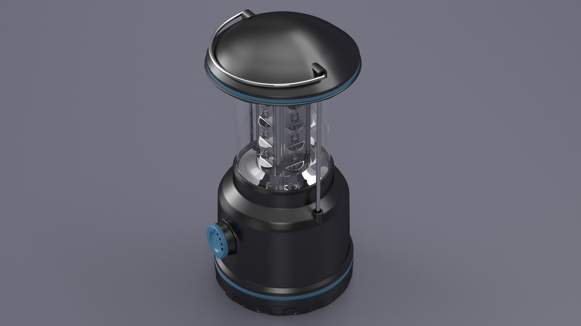 3D LED Camping Lamp Model - TurboSquid 1929623