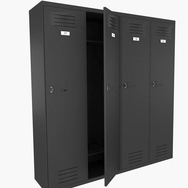 locker lock 3d model