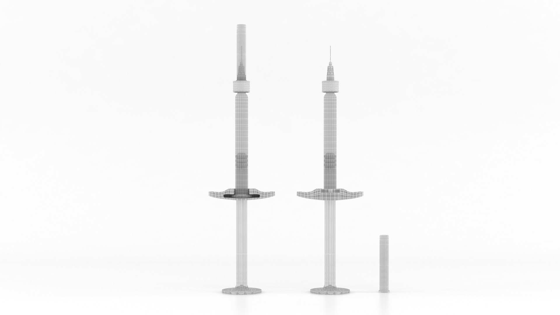 3D Dermal Filler Syringe - TurboSquid 2349329