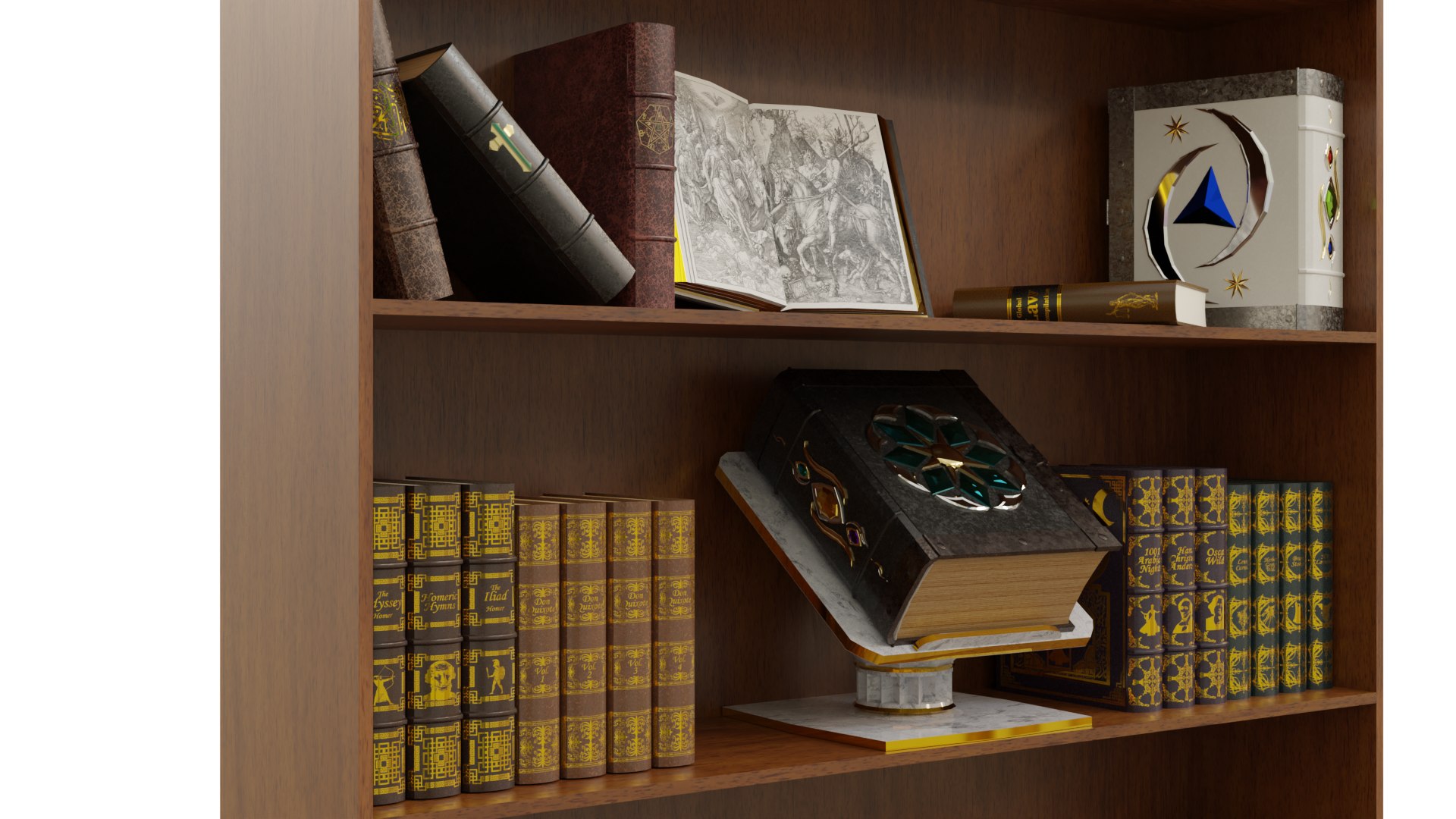 3D Books Set 01 - TurboSquid 2049902