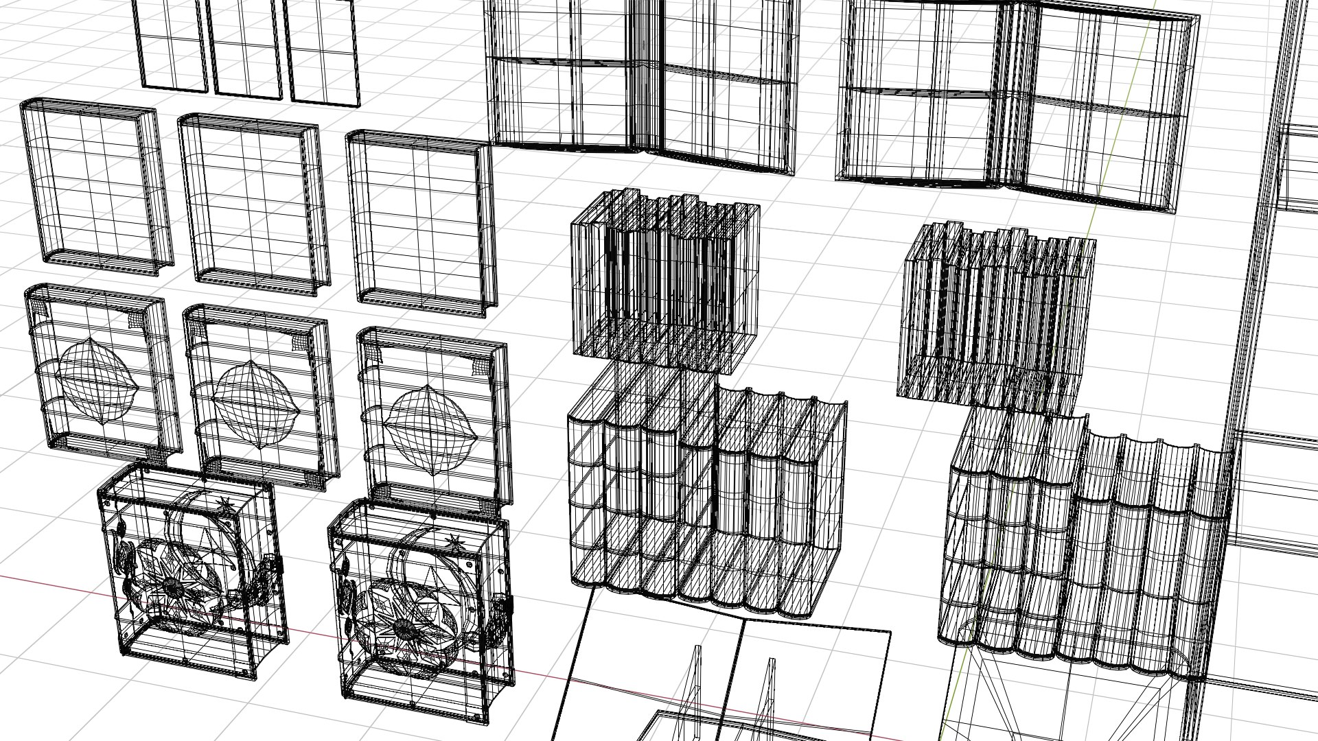 3D Books Set 01 - TurboSquid 2049902