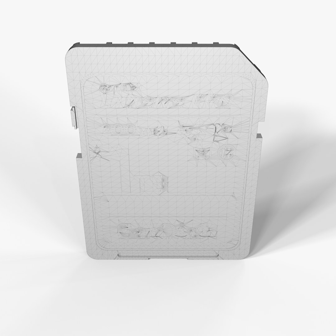 3D Model SD Cards - TurboSquid 2175370