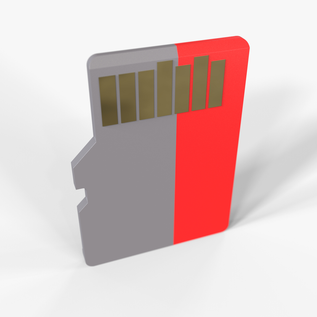 3D Model SD Cards - TurboSquid 2175370