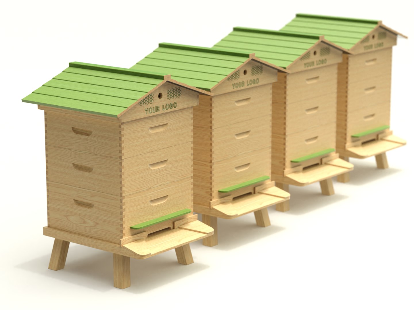 Bee Hive 3D Model - TurboSquid 1365485