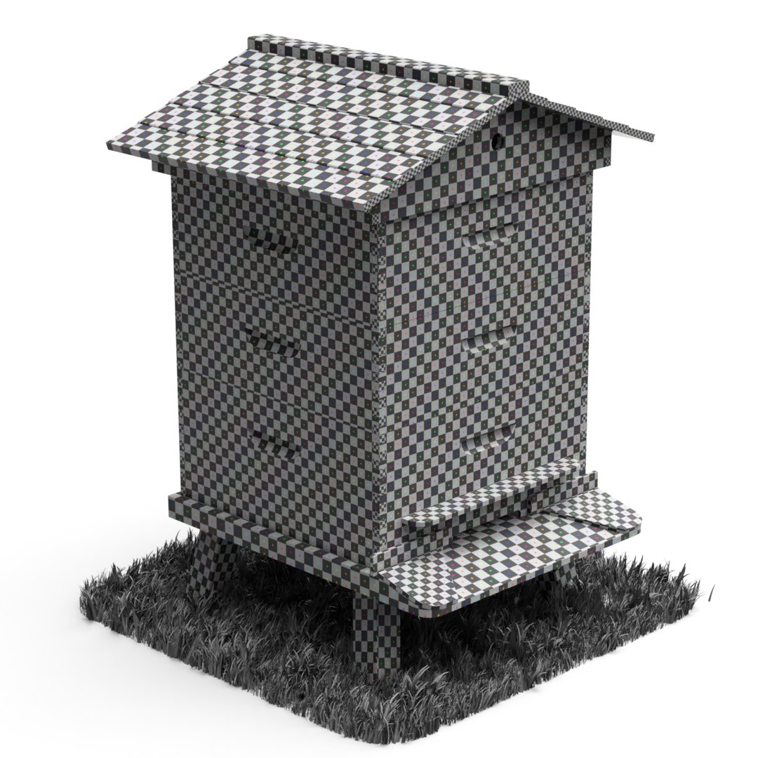 Bee Hive 3D Model - TurboSquid 1365485