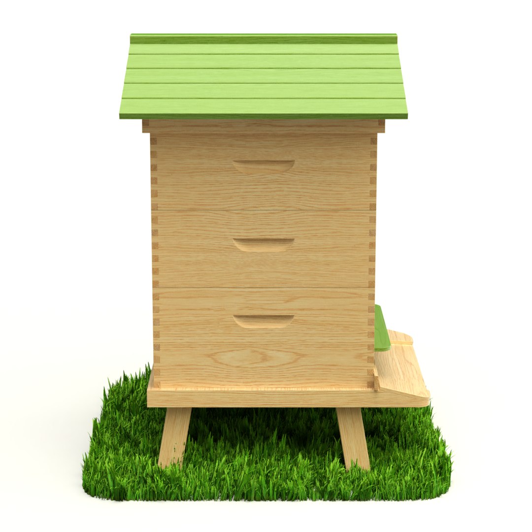 Bee Hive 3D Model - TurboSquid 1365485
