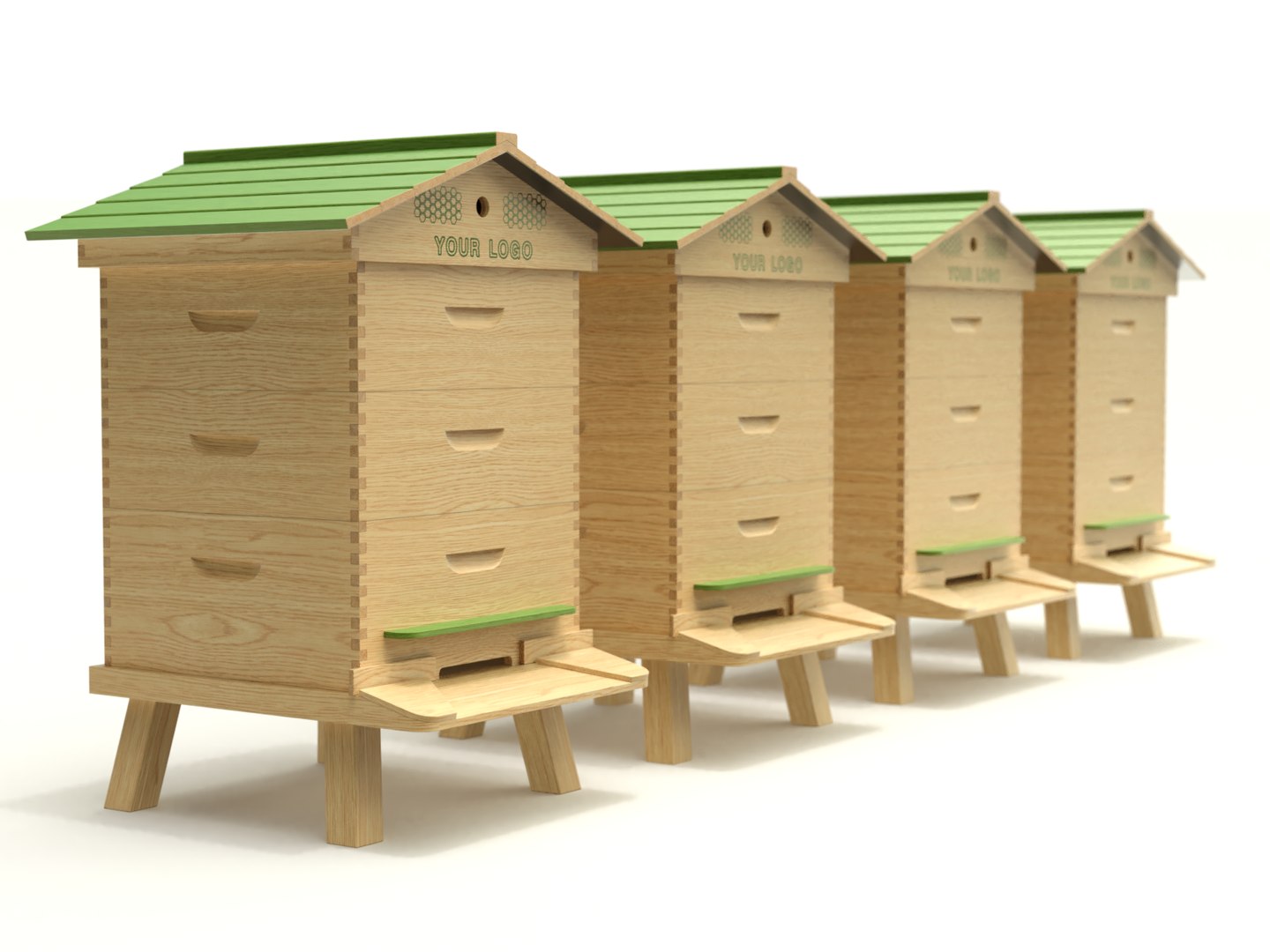 Bee Hive 3D Model - TurboSquid 1365485
