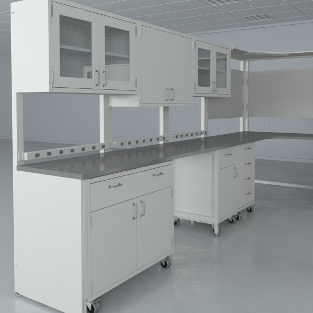 3d Lab Furniture Typical Set Model