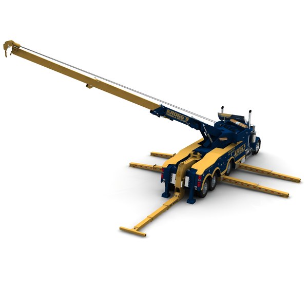 freightliner fld120sd wrecker lw