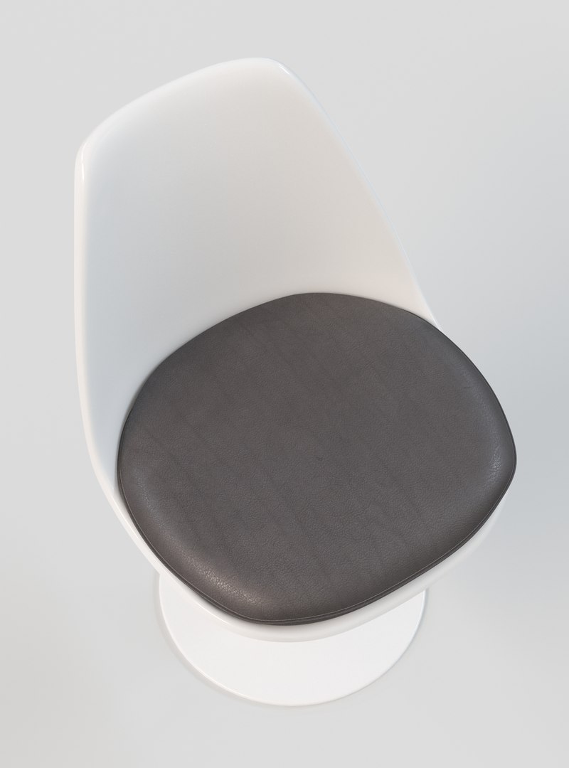 Saarinen Tulip Armless 3D Model - TurboSquid 1415121