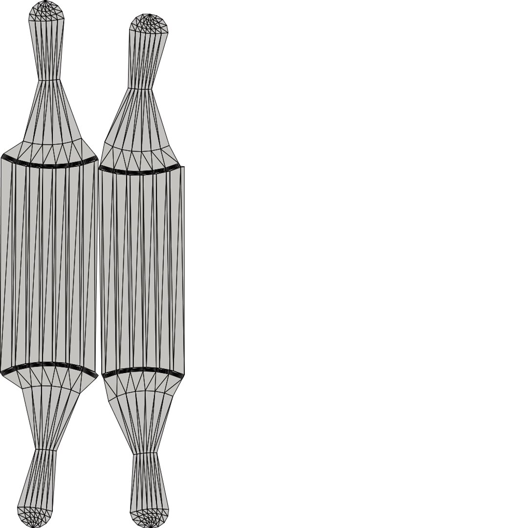 Rolling Pin 3D Model - TurboSquid 2057008