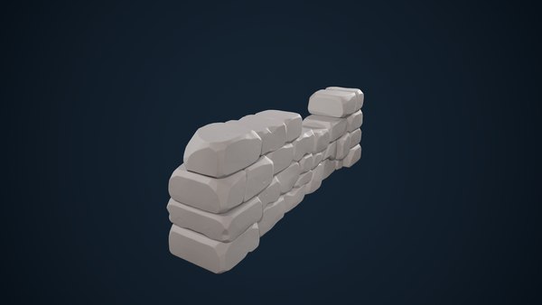 Stylized brick 3D model - TurboSquid 1782328