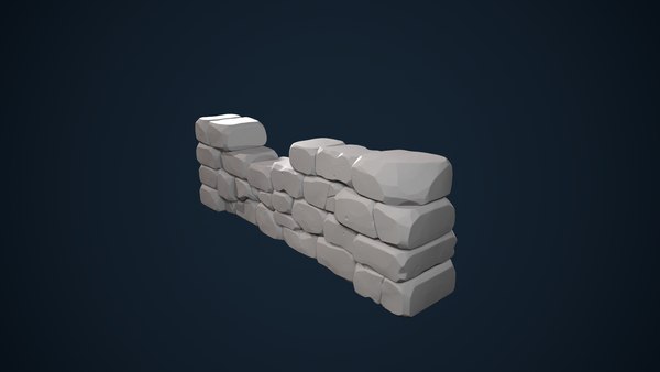Stylized brick 3D model - TurboSquid 1782328
