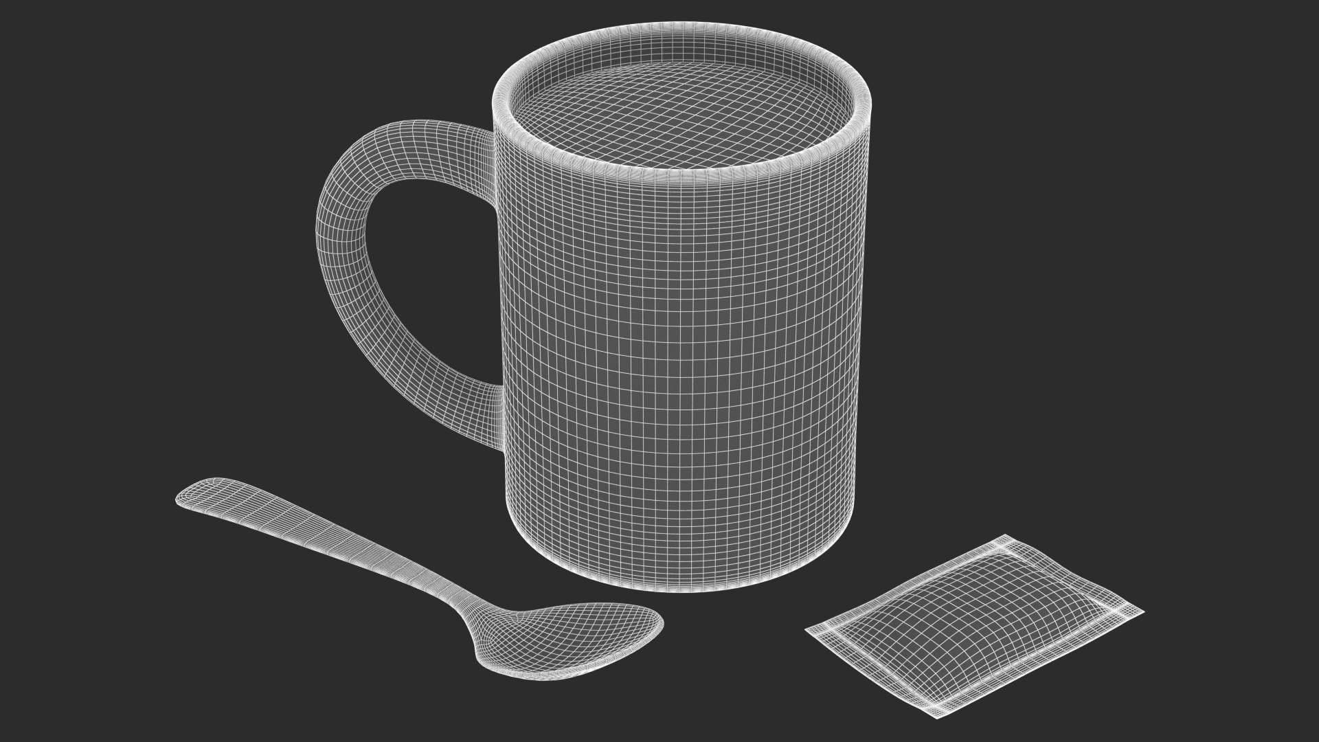 3D Coffee Mug Collection model - TurboSquid 1811938